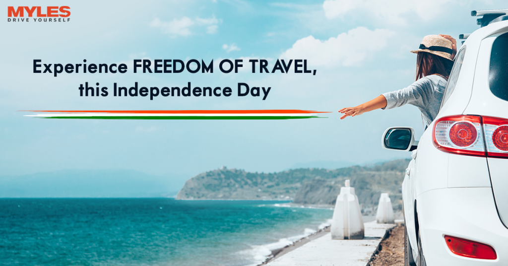 Experience freedom of travel, this Independence Day! - Myles Car Rental ...