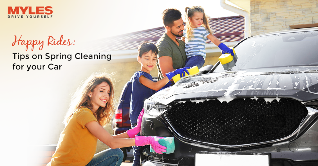 Happy Rides: Tips on Spring Cleaning for your Car - Myles Car Rental ...